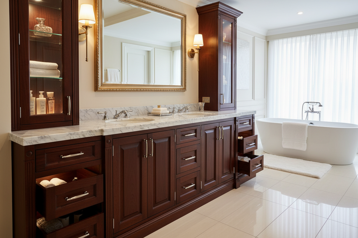 Luxury Custom Bathroom Vanities | Modern Floating Vanity & High-End ...